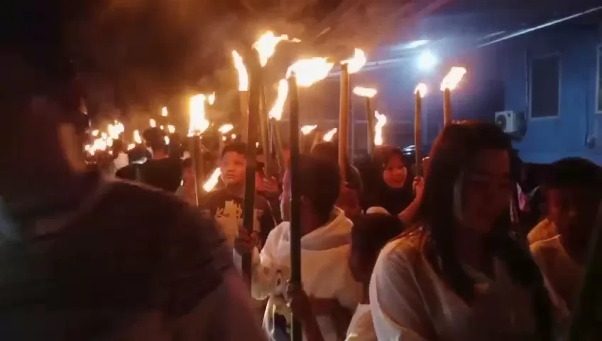 Sambut Bulan Suci Ramadhan, Warga Desa Ulak Jermun Gelar Tradisi Pawai ... Sambut Bulan Suci Ramadhan, Warga Desa Ulak Jermun Gelar Tradisi Pawai ...